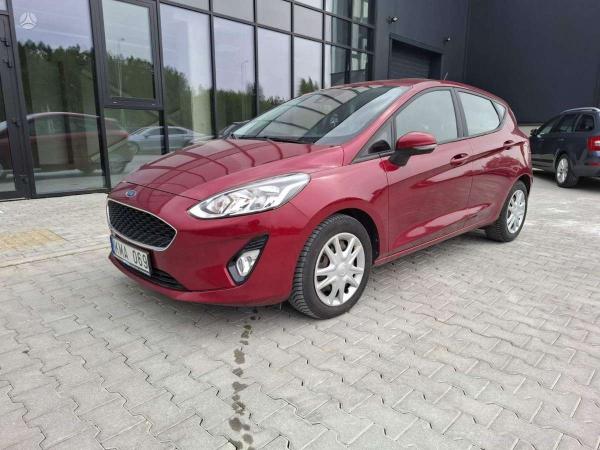 Sarkans Ford Fiesta 2018 Viļņa, ar dzinēja tilpumu 1.00 L un nobraukumu 139 tūkst. km par 8300 €, foto 2 vietnē AUTOMOTO.COM.LV