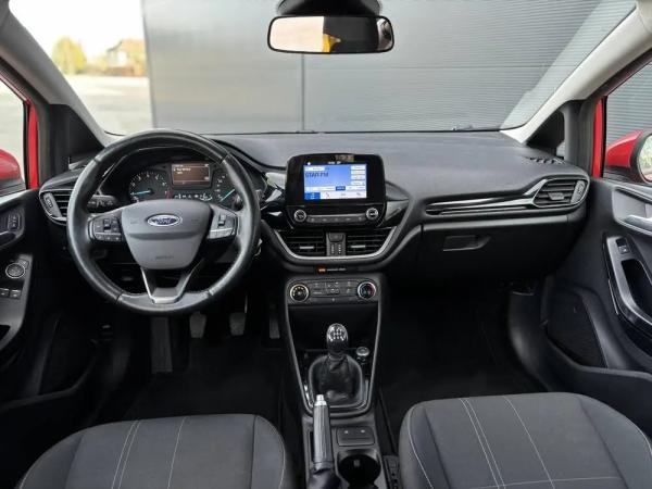 Red Ford Fiesta 2018 in Riga, with an engine capacity of 1.10 L and mileage of 113 thousand km for 7195 €, photo 6 on AUTOMOTO.COM.LV
