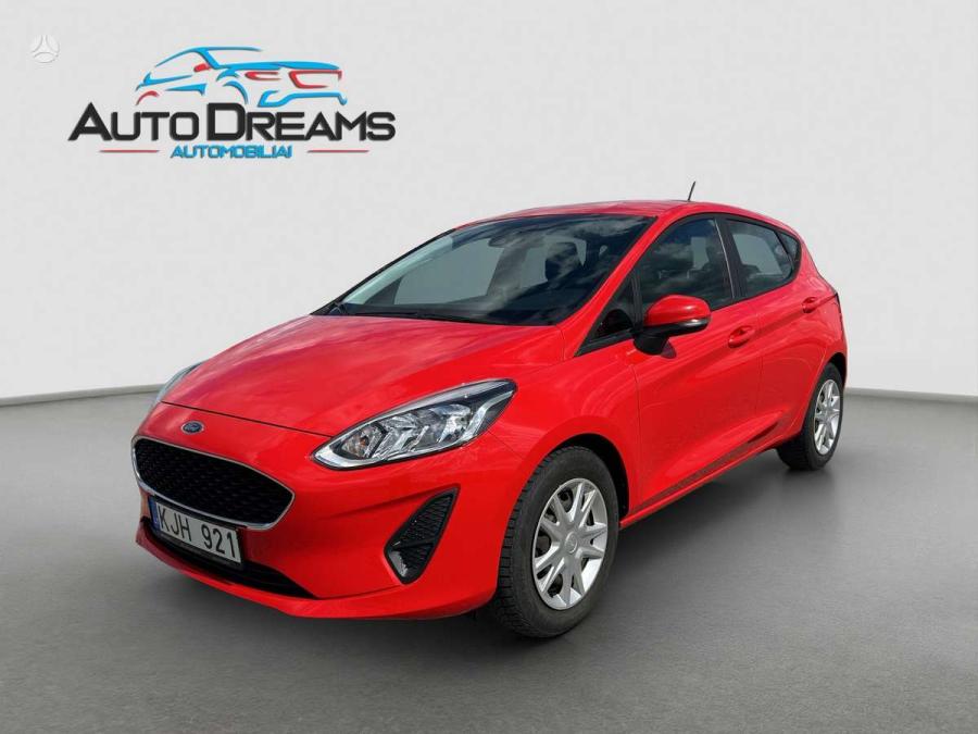 Sarkans Ford Fiesta 2018 Viļņa, ar dzinēja tilpumu 1.08 L un nobraukumu 100 tūkst. km par 6900 €, foto 1 vietnē AUTOMOTO.COM.LV