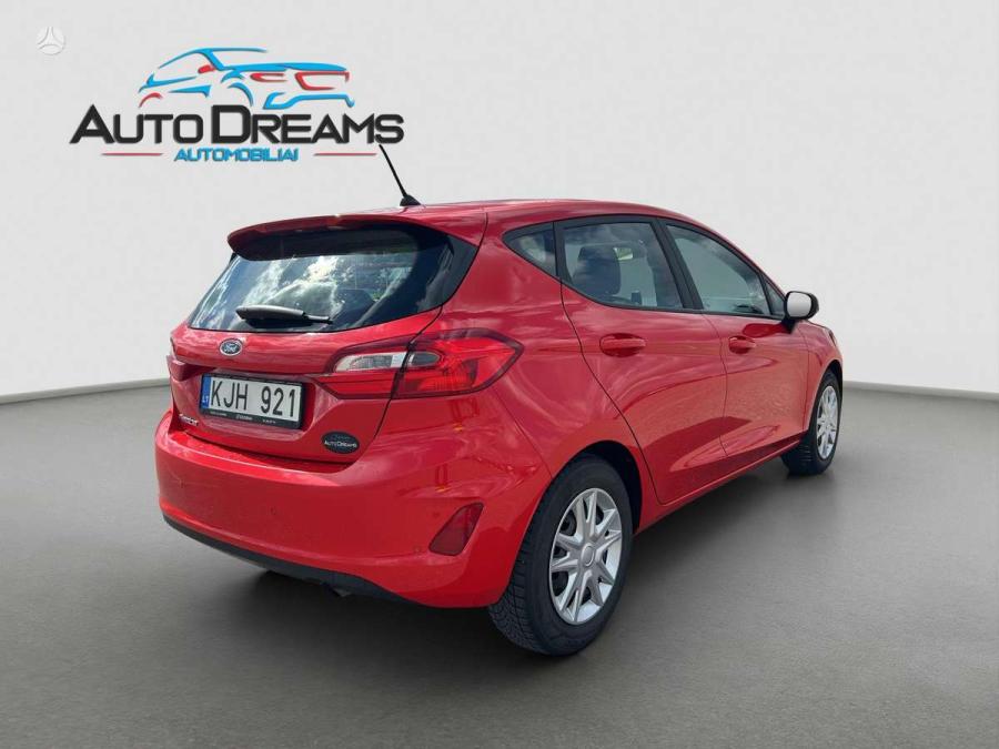 Sarkans Ford Fiesta 2018 Viļņa, ar dzinēja tilpumu 1.08 L un nobraukumu 100 tūkst. km par 6900 €, foto 4 vietnē AUTOMOTO.COM.LV
