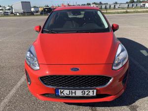 Red Ford Fiesta 2018 in Vilnius, with an engine capacity of 1.08 L and mileage of 100 thousand km for 6900 €, photo 3 on AUTOMOTO.COM.LV
