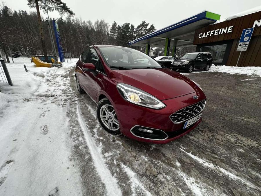 Sarkans Ford Fiesta 2019 Viļņa, ar dzinēja tilpumu 1.00 L un nobraukumu 152 tūkst. km par 9200 €, foto 3 vietnē AUTOMOTO.COM.LV