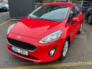 Red Ford Fiesta 2019 in Tartu, with an engine capacity of 1.10 L and mileage of 149 thousand km for 7990 €, photo  on AUTOMOTO.COM.LV
