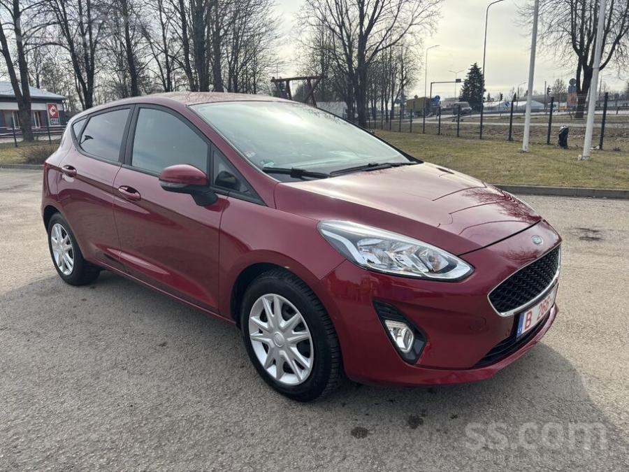 Sarkans Ford Fiesta 2019 Ogre, ar dzinēja tilpumu 1.00 L un nobraukumu 89 tūkst. km par 8900 €, foto 4 vietnē AUTOMOTO.COM.LV