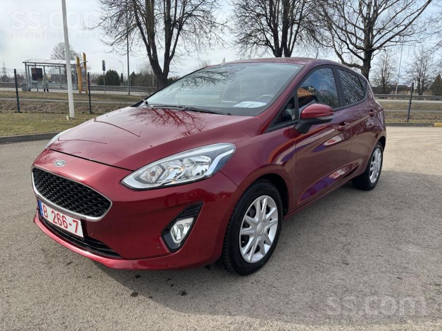 Sarkans Ford Fiesta 2019 Ogre, ar dzinēja tilpumu 1.00 L un nobraukumu 89 tūkst. km par 8900 €, foto 5 vietnē AUTOMOTO.COM.LV