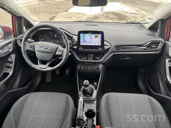 Sarkans Ford Fiesta 2019 Ogre, ar dzinēja tilpumu 1.00 L un nobraukumu 89 tūkst. km par 8900 €, foto 9 vietnē AUTOMOTO.COM.LV