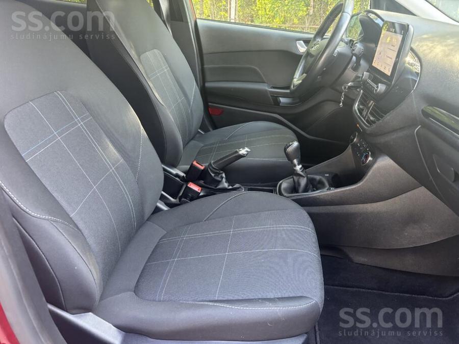 Sarkans Ford Fiesta 2019 Ogre, ar dzinēja tilpumu 1.00 L un nobraukumu 89 tūkst. km par 7550 €, foto 11 vietnē AUTOMOTO.COM.LV