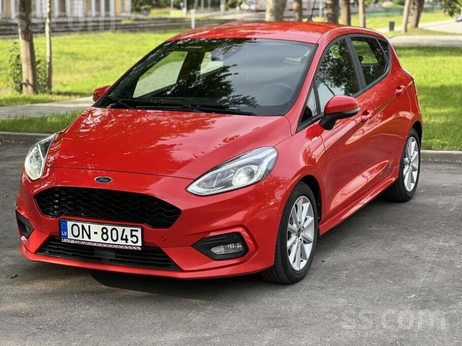 Sarkans Ford Fiesta 2020 Cēsis, ar dzinēja tilpumu 1.00 L un nobraukumu 240 tūkst. km par 7400 €, foto 1 vietnē AUTOMOTO.COM.LV