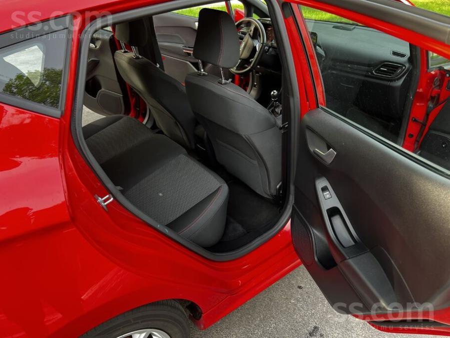 Sarkans Ford Fiesta 2020 Cēsis, ar dzinēja tilpumu 1.00 L un nobraukumu 240 tūkst. km par 7400 €, foto 13 vietnē AUTOMOTO.COM.LV