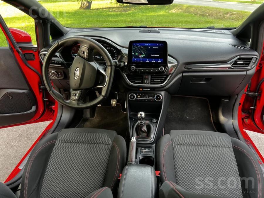 Sarkans Ford Fiesta 2020 Cēsis, ar dzinēja tilpumu 1.00 L un nobraukumu 240 tūkst. km par 7400 €, foto 14 vietnē AUTOMOTO.COM.LV