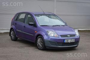 Violet Ford Fiesta 2007 in Riga, with an engine capacity of 1.30 L and mileage of 0 thousand km for 1452 €, photo 3 on AUTOMOTO.COM.LV