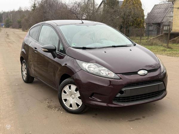 Violet Ford Fiesta 2009 in Vilnius, with an engine capacity of 1.24 L and mileage of 20 thousand km for 2300 €, photo 3 on AUTOMOTO.COM.LV