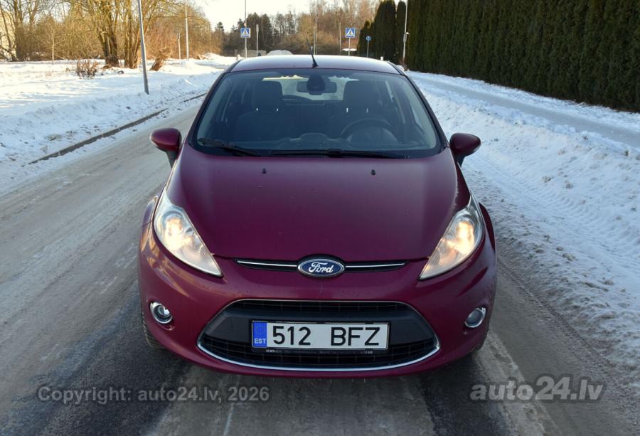 Violet Ford Fiesta 2011 in Tartu, with an engine capacity of 1.20 L and mileage of 271 thousand km for 3500 €, photo 9 on AUTOMOTO.COM.LV