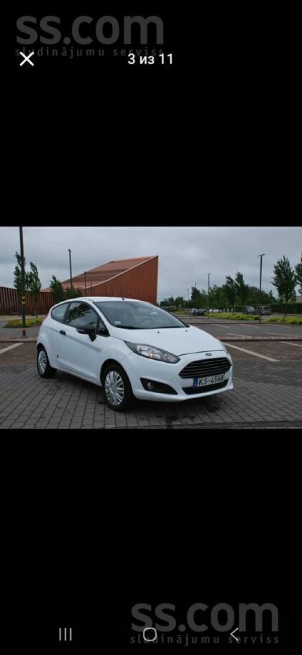 Balts Ford Fiesta 2013 Tukums, ar dzinēja tilpumu 1.50 L un nobraukumu 0 tūkst. km par 1950 €, foto 1 vietnē AUTOMOTO.COM.LV