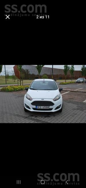 Balts Ford Fiesta 2013 Tukums, ar dzinēja tilpumu 1.50 L un nobraukumu 0 tūkst. km par 1950 €, foto 3 vietnē AUTOMOTO.COM.LV