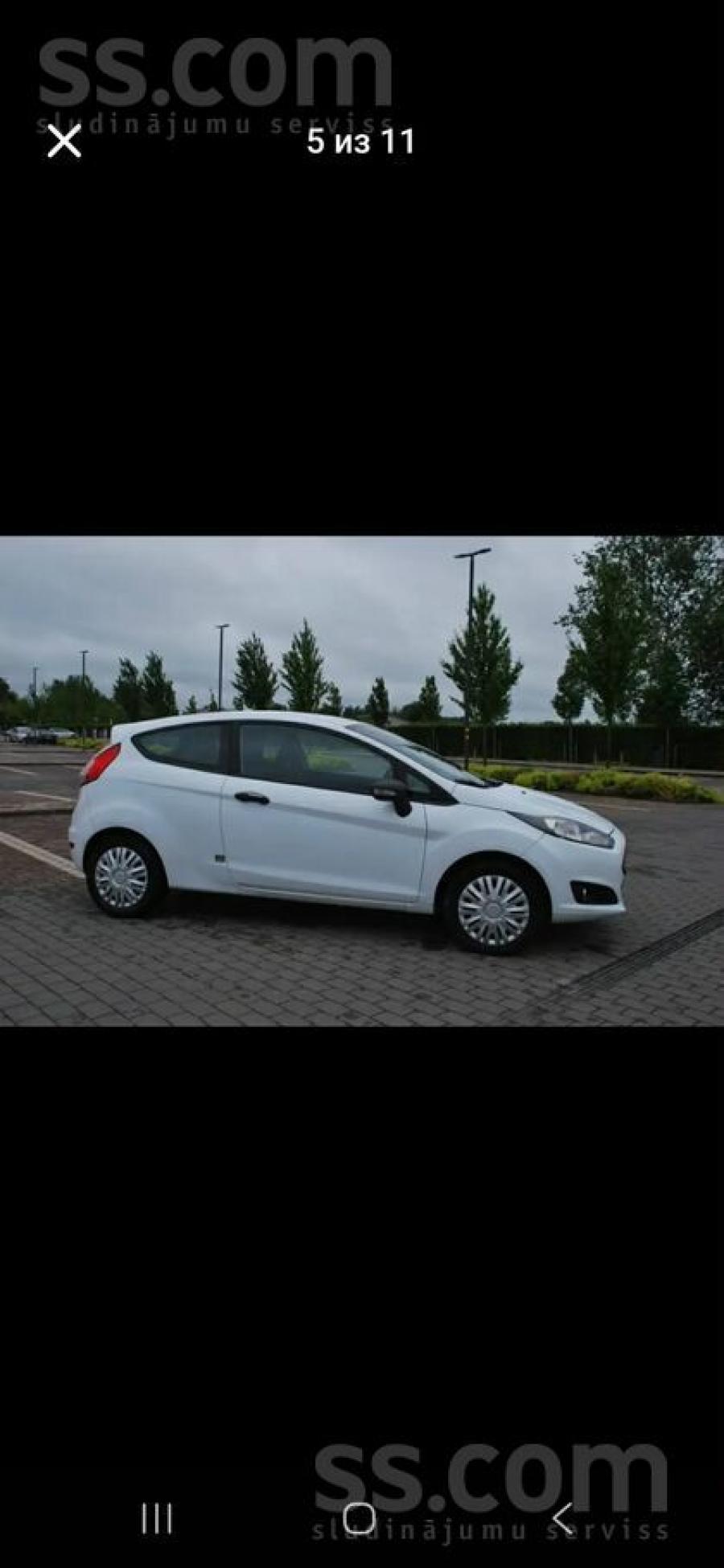 Balts Ford Fiesta 2013 Tukums, ar dzinēja tilpumu 1.50 L un nobraukumu 0 tūkst. km par 1950 €, foto 6 vietnē AUTOMOTO.COM.LV