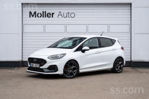 White Ford Fiesta 2023 in Riga, with an engine capacity of 1.50 L and mileage of 75 thousand km for 19950 €, photo  on AUTOMOTO.COM.LV