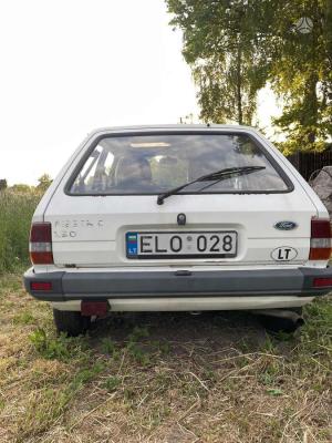 Balts Ford Fiesta 1986 Šilutė, ar dzinēja tilpumu 1.60 L un nobraukumu 243 tūkst. km par 1490 €, foto  vietnē AUTOMOTO.COM.LV