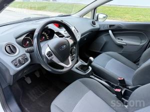 White Ford Fiesta 2010 in Dobele, with an engine capacity of 1.40 L and mileage of 197 thousand km for 1850 €, photo 10 on AUTOMOTO.COM.LV