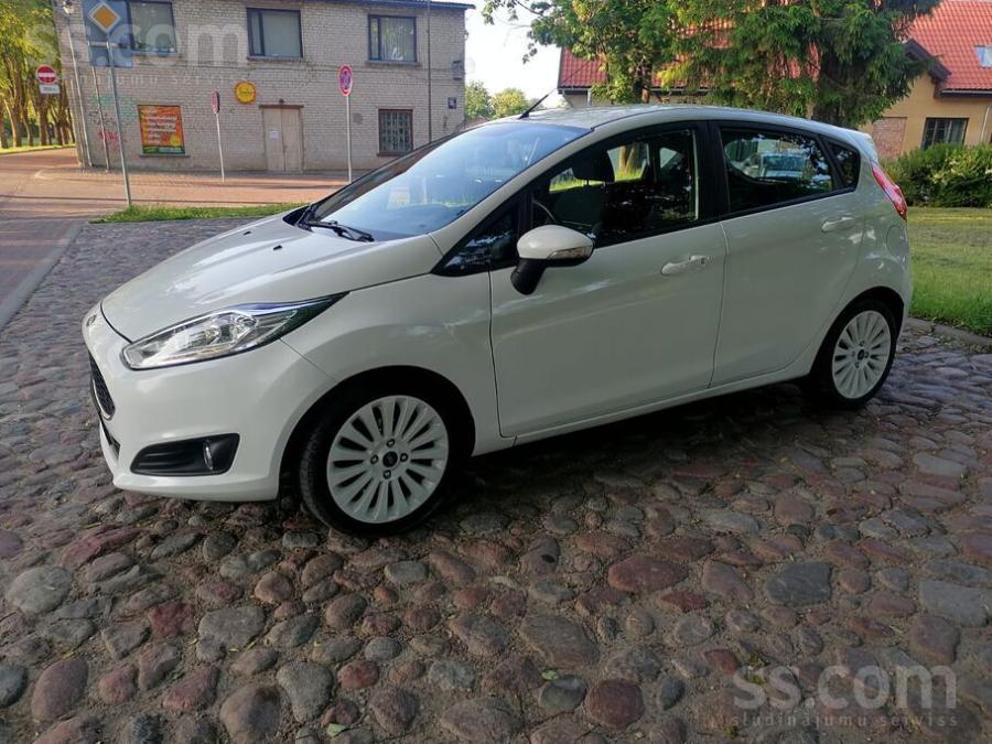 White Ford Fiesta 2017 in Kuldiga, with an engine capacity of 1.50 L and mileage of 85 thousand km for 5200 €, photo 1 on AUTOMOTO.COM.LV