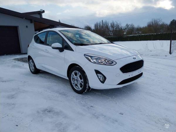 White Ford Fiesta 2018 in Marijampole, with an engine capacity of 1.08 L and mileage of 105 thousand km for 6699 €, photo 1 on AUTOMOTO.COM.LV