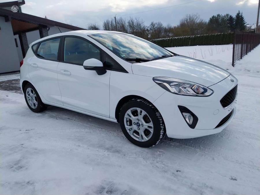 White Ford Fiesta 2018 in Marijampole, with an engine capacity of 1.08 L and mileage of 105 thousand km for 6450 €, photo 3 on AUTOMOTO.COM.LV
