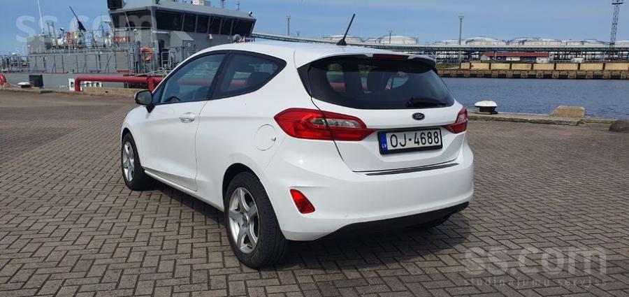 Balts Ford Fiesta 2018 Ventspils, ar dzinēja tilpumu 1.50 L un nobraukumu 300 tūkst. km par 3300 €, foto 5 vietnē AUTOMOTO.COM.LV