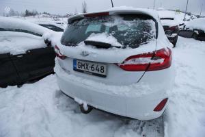 White Ford Fiesta 2018 in Vilnius, with an engine capacity of 1.00 L and mileage of 180 thousand km for 3500 €, photo 6 on AUTOMOTO.COM.LV