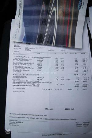 White Ford Fiesta 2018 in Vilnius, with an engine capacity of 1.00 L and mileage of 180 thousand km for 3500 €, photo 19 on AUTOMOTO.COM.LV