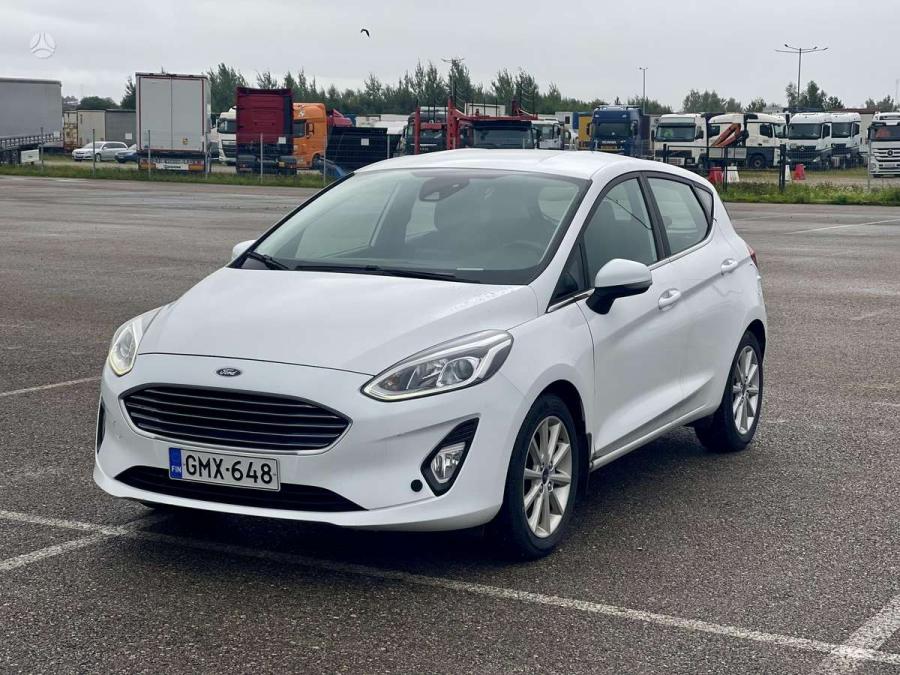 White Ford Fiesta 2018 in Vilnius, with an engine capacity of 1.00 L and mileage of 180 thousand km for 3500 €, photo 1 on AUTOMOTO.COM.LV