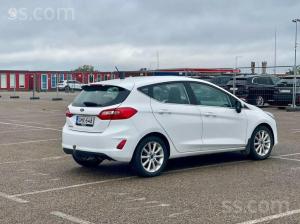 White Ford Fiesta 2018 in Vilnius, with an engine capacity of 1.00 L and mileage of 180 thousand km for 3400 €, photo 5 on AUTOMOTO.COM.LV