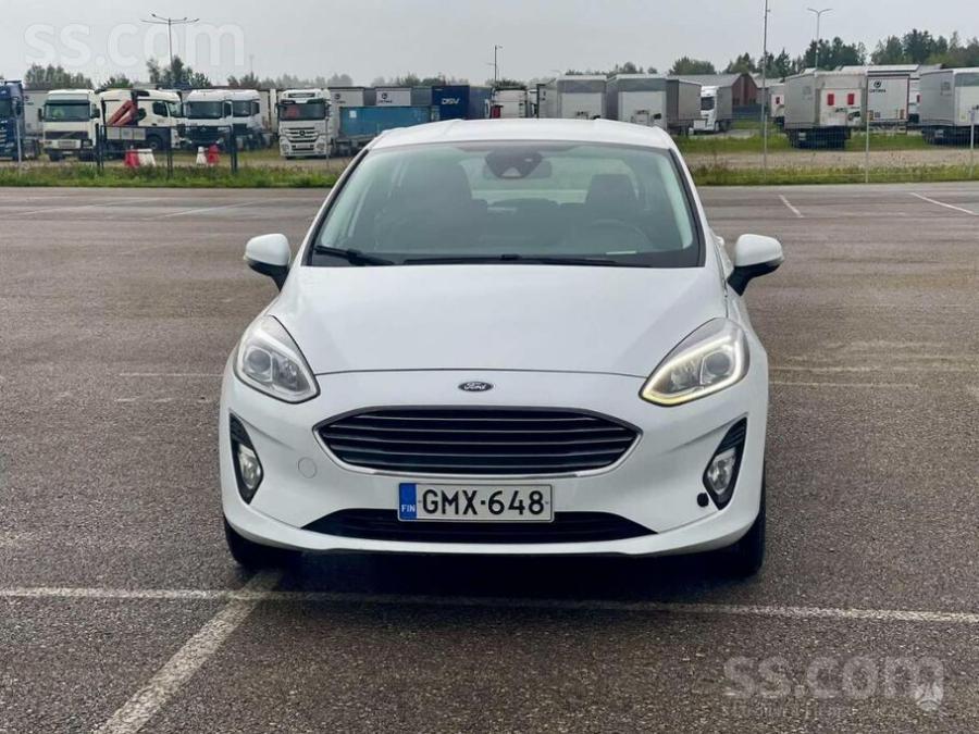 White Ford Fiesta 2018 in Vilnius, with an engine capacity of 1.00 L and mileage of 180 thousand km for 3400 €, photo 8 on AUTOMOTO.COM.LV