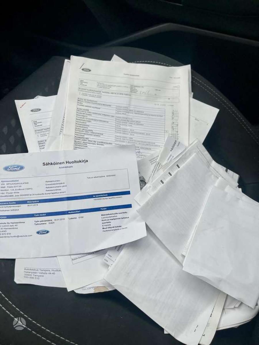 Balts Ford Fiesta 2018 Viļņa, ar dzinēja tilpumu 1.00 L un nobraukumu 180 tūkst. km par 3400 €, foto 19 vietnē AUTOMOTO.COM.LV