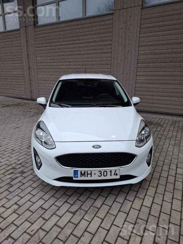 Balts Ford Fiesta 2019 Rīga, ar dzinēja tilpumu 1.50 L un nobraukumu 196 tūkst. km par 7600 €, foto 1 vietnē AUTOMOTO.COM.LV