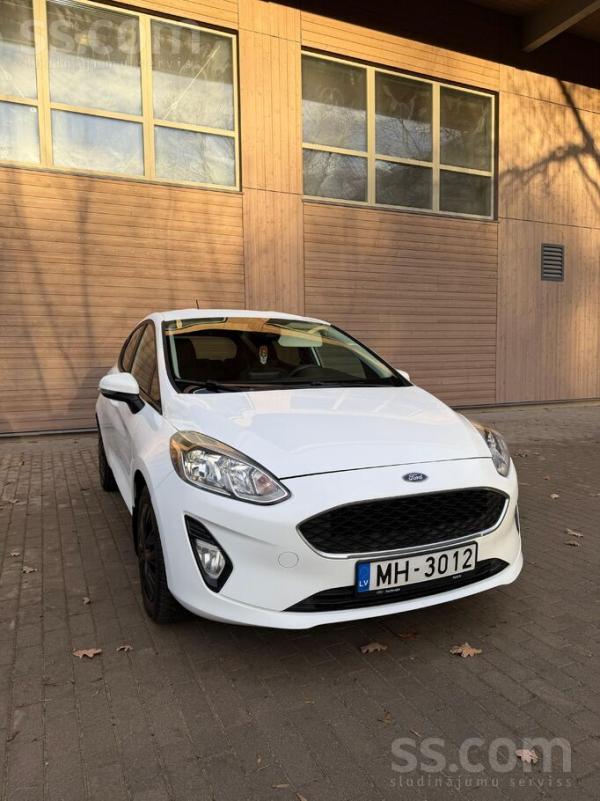 White Ford Fiesta 2019 in Jelgava, with an engine capacity of 1.50 L and mileage of 228 thousand km for 7200 €, photo 1 on AUTOMOTO.COM.LV