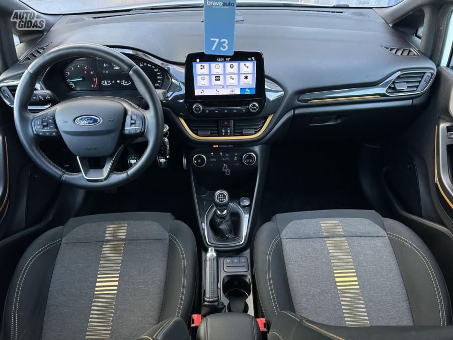 Balts Ford Fiesta 2019 Kauņa, ar dzinēja tilpumu 1.00 L un nobraukumu 102 tūkst. km par 11472 €, foto 13 vietnē AUTOMOTO.COM.LV