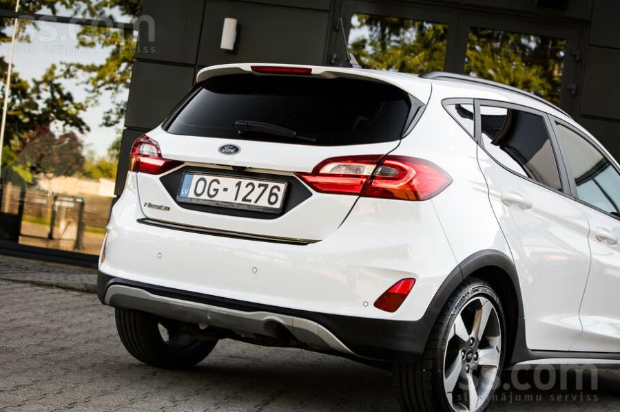 Balts Ford Fiesta 2019 Jelgava, ar dzinēja tilpumu 1.00 L un nobraukumu 0 tūkst. km par 10999 €, foto 10 vietnē AUTOMOTO.COM.LV