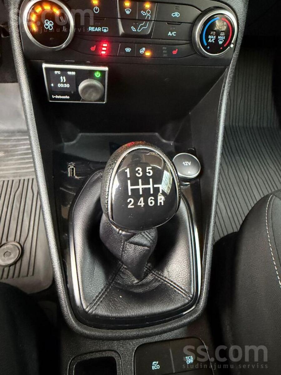 Balts Ford Fiesta 2019 Jelgava, ar dzinēja tilpumu 1.50 L un nobraukumu 228 tūkst. km par 7150 €, foto 11 vietnē AUTOMOTO.COM.LV