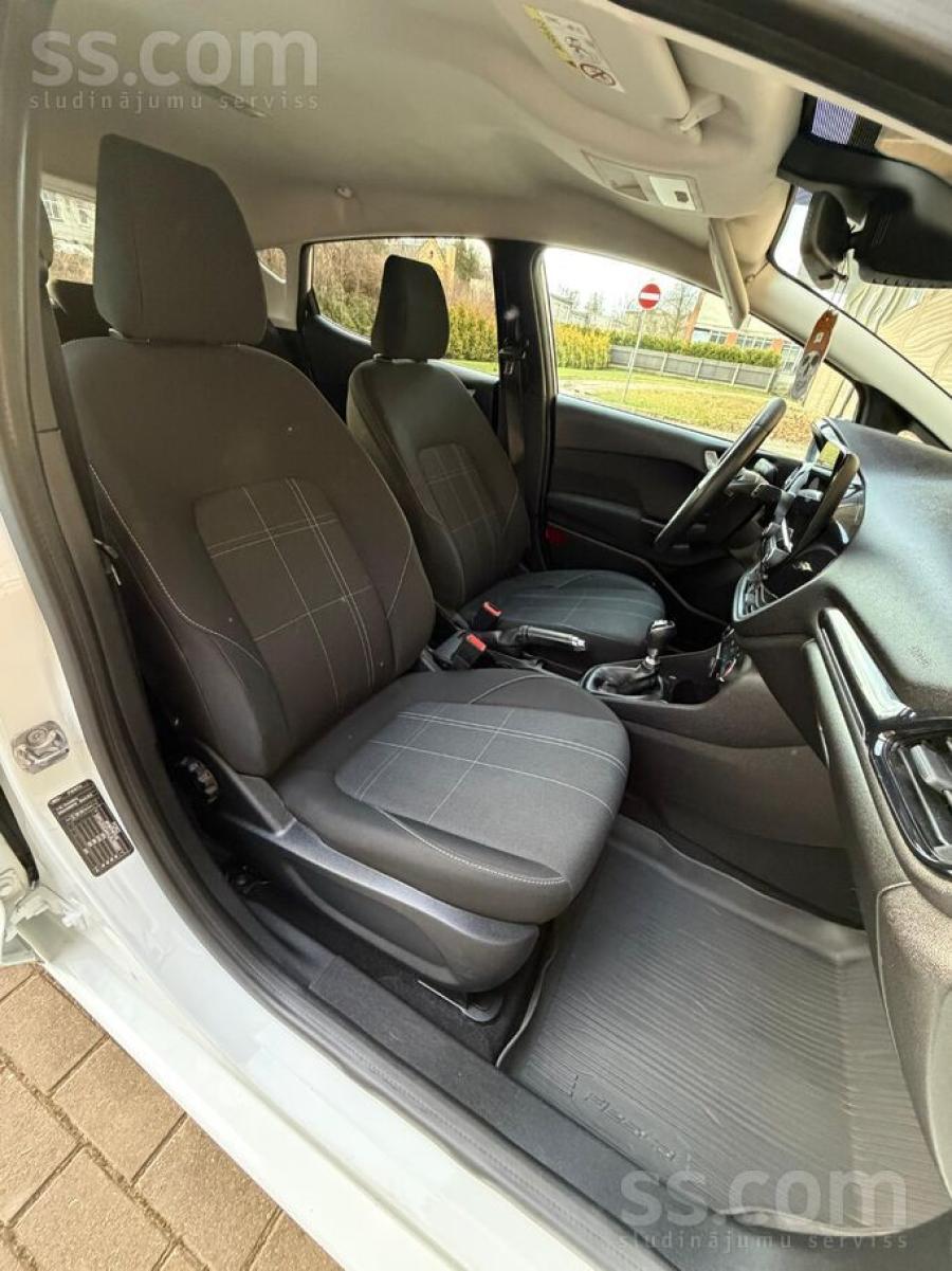 Balts Ford Fiesta 2019 Jelgava, ar dzinēja tilpumu 1.50 L un nobraukumu 228 tūkst. km par 7150 €, foto 13 vietnē AUTOMOTO.COM.LV