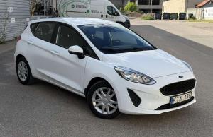 White Ford Fiesta 2019 in Vilnius, with an engine capacity of 1.50 L and mileage of 151 thousand km for 6499 €, photo 8 on AUTOMOTO.COM.LV