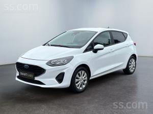 White Ford Fiesta 2022 in Riga, with an engine capacity of 1.10 L and mileage of 51 thousand km for 10291 €, photo 1 on AUTOMOTO.COM.LV