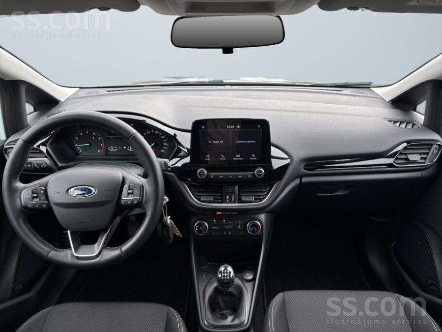 White Ford Fiesta 2022 in Riga, with an engine capacity of 1.10 L and mileage of 51 thousand km for 10291 €, photo 10 on AUTOMOTO.COM.LV