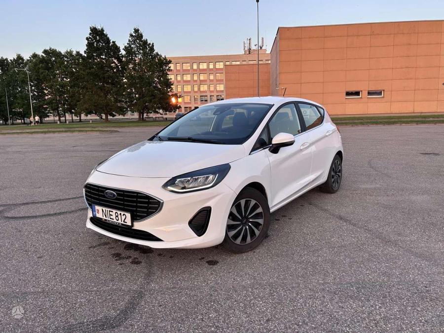 Balts Ford Fiesta 2023 Kauņa, ar dzinēja tilpumu 1.00 L un nobraukumu 43 tūkst. km par 9600 €, foto 1 vietnē AUTOMOTO.COM.LV