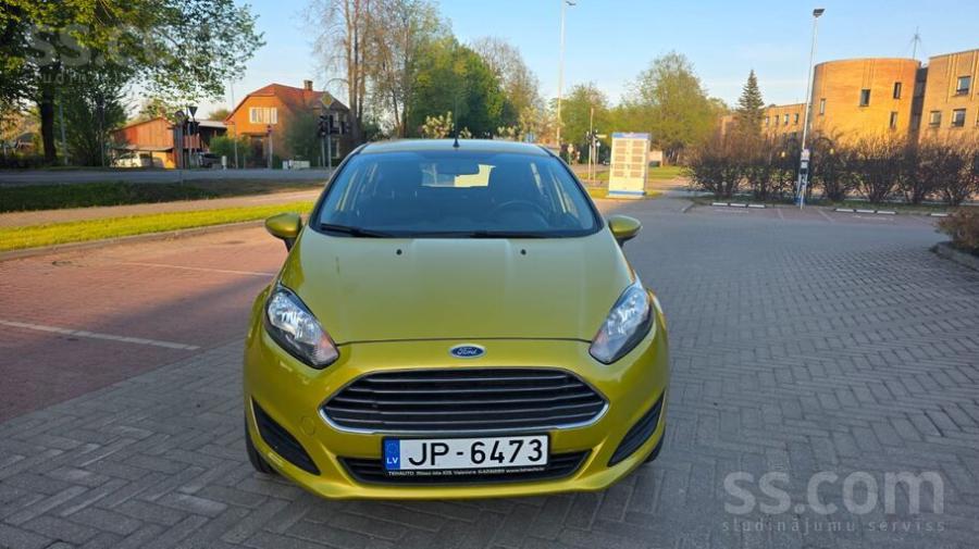 Yellow Ford Fiesta 2014 in Cesis, with an engine capacity of 1.30 L and mileage of 91 thousand km for 5000 €, photo 3 on AUTOMOTO.COM.LV