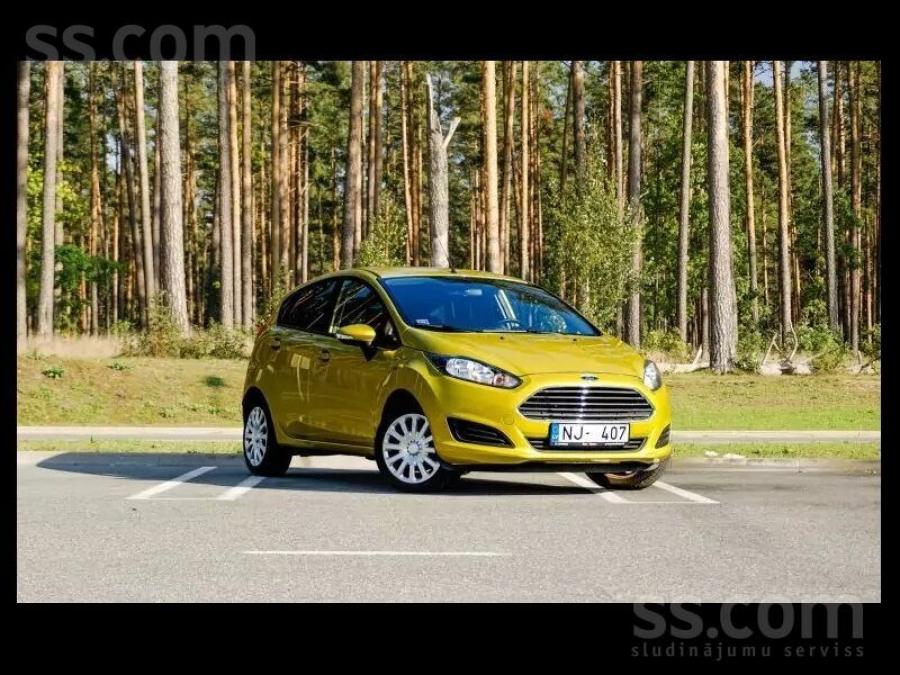Yellow Ford Fiesta 2015 in Riga, with an engine capacity of 1.00 L and mileage of 102 thousand km for 5150 €, photo 5 on AUTOMOTO.COM.LV