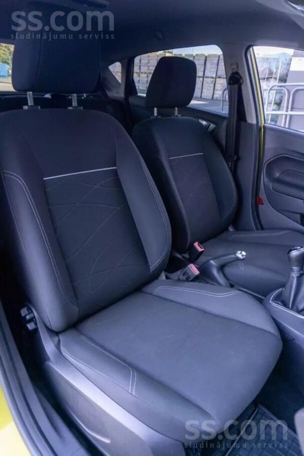 Ford Fiesta 2015 Rīga vietnē Dzeltens Ford Fiesta 2015 Rīga, ar dzinēja tilpumu 1.00 L un nobraukumu 102 tūkst. km par 5150 €, foto 10 vietnē AUTOMOTO.COM.LV