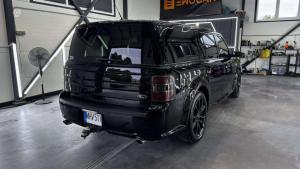 Black Ford Flex 2018 in Siauliai, with an engine capacity of 3.50 L and mileage of 163 thousand km for 10800 €, photo 6 on AUTOMOTO.COM.LV