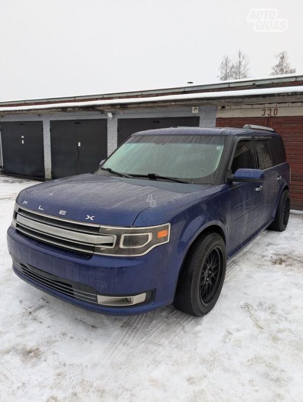 Blue Ford Flex 2013 in Kaunas, with an engine capacity of 3.50 L and mileage of 260 thousand km for 4800 €, photo 4 on AUTOMOTO.COM.LV