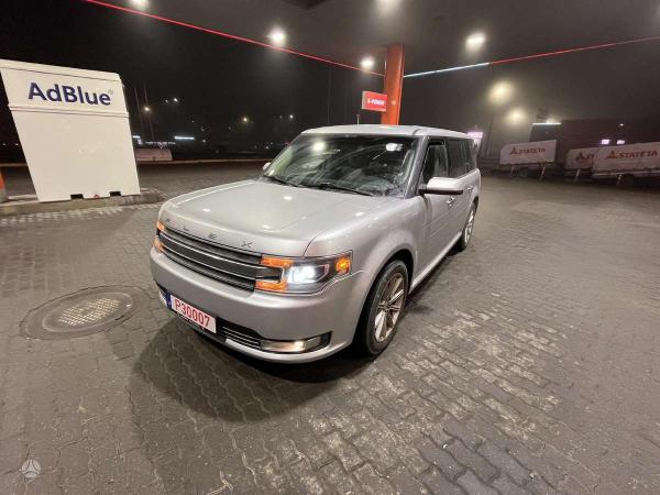 Grey Ford Flex 2014 in Vilnius, with an engine capacity of 3.50 L and mileage of 260 thousand km for 8199 €, photo 1 on AUTOMOTO.COM.LV