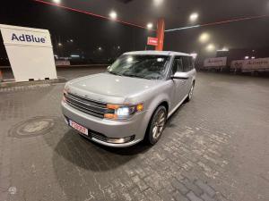 Pelēks Ford Flex 2014 Viļņa, ar dzinēja tilpumu 3.50 L un nobraukumu 260 tūkst. km par 8199 €, foto  vietnē AUTOMOTO.COM.LV